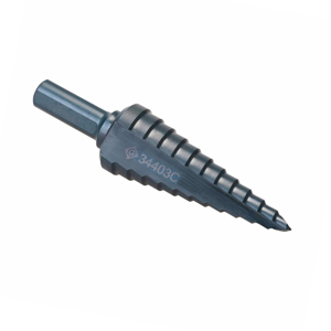Greenlee 34403C, Cobalt Step Bit 1/8- 7/8 Inch for Mild Steel and ...