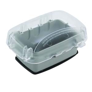 Intermatic Inc. WP5100C, Extra-Duty Plastic In-Use Weatherproof Cover ...