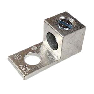 OEC 99002 #14-2 Alumninum 1-Hole Mechanical Lug