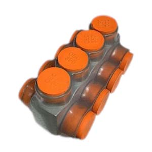OEC 63022-C 350MCM - #6 Insulated 4-Port Multi-Tap Connector, Clear