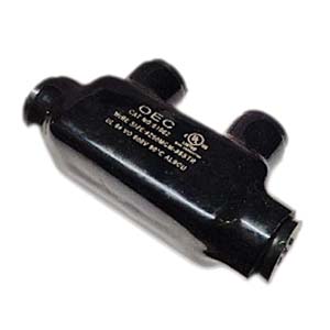 OEC 61002 250MCM - #6 Insulated In-Line Splice