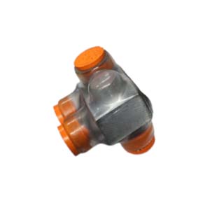 OEC 60004ZC 3/0 - #6 Insulated 2-Port Off-Set Tap Connector, Clear