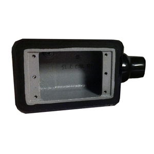 3/4 Inch PVC Coated FS Box without Cover 3/4"