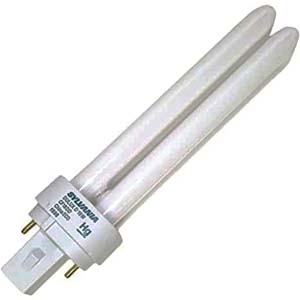 Sylvania CF18DD/841/ECO 18-Watt 4100K 2-Pin Double Tube Compact ...