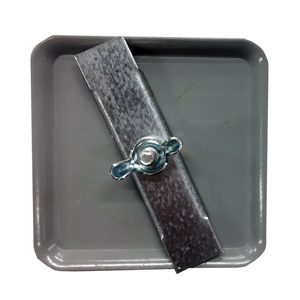 Siemens H38595-1 Small Steel Cover Closure Plate for RX Type Small Hub