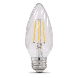 Feit BPF1560/827/FILED 500 Lumen 2700K Dimmable F15 Post Lantern LED Bulb