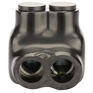 NSI IT-1/0 #1/0-14 AWG Insulated 2-Port Tap Connector Wire Entry Two Sided