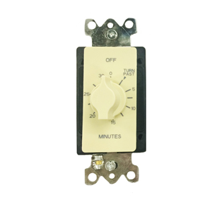Nsi Tork A530M 30-Minute Twist Wall Spring Wound Timer Ivory