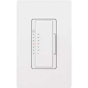 Lutron MA-T51MN-WH Maestro Countdown Timer Switch for Halogen and ...