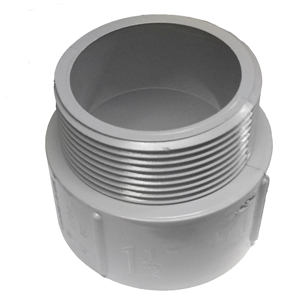 1-1/2 Inch PVC Male Adaptor