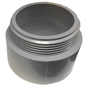 2-1/2 Inch PVC Male Adaptor