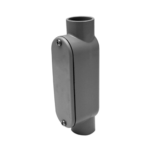 PVC Fitting 1 Inch PVC/C Type C Conduit Body Fitting & Cover 1"