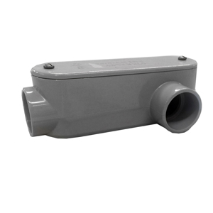 PVC Fitting 1 Inch PVC/LL Type LL Conduit Body Fitting & Cover 1"