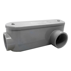 PVC Fitting 1-1/4 Inch PVC/LL Type LL Conduit Body Fitting & Cover 1-1/4"