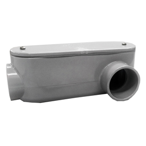 PVC Fitting 1-1/2 Inch PVC/LL Type LL Conduit Body Fitting & Cover 1-1/2"
