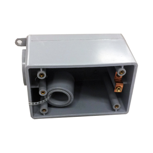 1/2"-3/4"-1" PVC FSE, 1 Gang Deep Box, 1 In Hubs