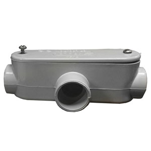 3/4 Inch PVC T Access Fitting & Cover 3/4"