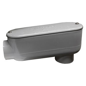 1-1/4 Inch PVC LB Fitting & Cover 1-1/4"