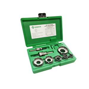 Greenlee 648 8-Piece Quick Change Carbide Set W/ 7/8, 1-1/8, 1-3/8, 1-3 ...