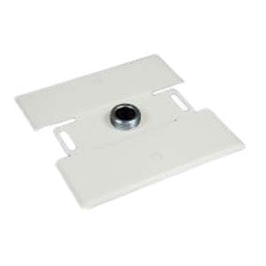 WIREMOLD WH2051H, Steel Flush Plate Adapter 2000 White