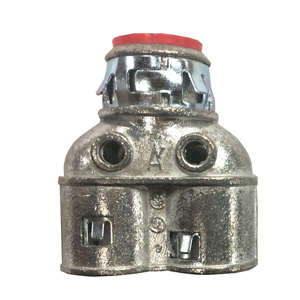 Arlington 3838AST 3/8" Duplex Snap2It Connector