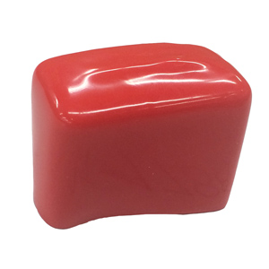 13/16 Inch Strut Safety End Cap Red