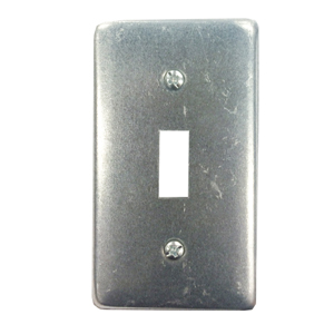 Crouse-Hinds TP618, Steel Handy Box Toggle Switch Cover