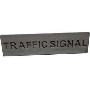 Martin NMPL-Traffic Signal Nameplate