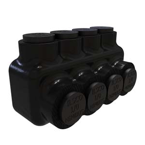 ILSCO PBTS-4-1/0 #1/0-14AWG INS 4-PORT TAP CONNECTOR