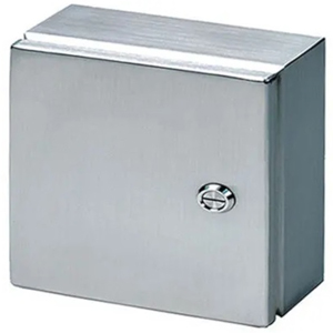Rittal JB080804H4 8 x 8 x 4 Inch N4X Nema Series Stainless Steel ...