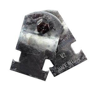 1/2 Inch Rigid Hot Dipped Galvanized Steel Strut Strap