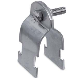 2 Inch Rigid Hot Dipped Galvanized Steel Strut Strap