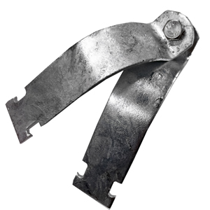 3 Inch Rigid Hot Dipped Galvanized Steel Strut Strap