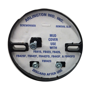 Arlington FB415, 4" Fan & Fixture Box. 70lb Fan, 200lb Fixture. 2 Hour ...