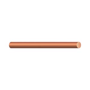 Bare Soft Drawn Copper CU Wire 4 SOL Solid (1 = 1 Ft.)