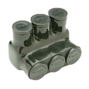 Penn Union IPBBNA7503S #750MCM-250 MCM Insulated 3-Port Multi-Tap