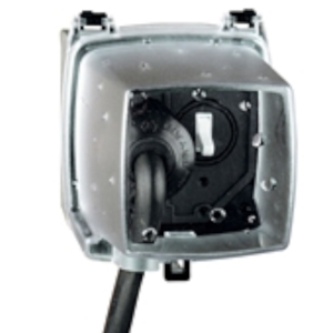 Intermatic WP1250C 2-Gang Clear Flexi-Guard In-Use WeatherProof Outlet ...