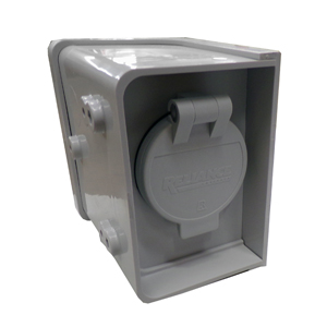 RELIANCE CONTROLS PBN30 30 Amp L14-30 Power Inlet Box Non-Metallic N3R ...