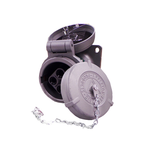 Appleton ADR6034 60 Amp Receptacle 4 Pole Screw/Spring Covers