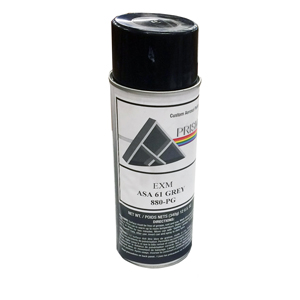EXM Manufacturing Eurobex Paint ANSI/ASA-61 Gray Spray Paint