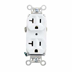 Pass & Seymour 5362W, 2-Pole 3-Wire 20 Amp 125 Volt Specification Grade ...