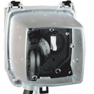 Intermatic WP1050 1-Gang/2-Gang Plastic Vertical In-Use WeatherProof ...